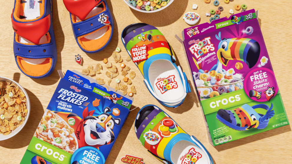 From Cereal Box to Shoebox: Tony the Tiger & Toucan Sam Join Crocs!