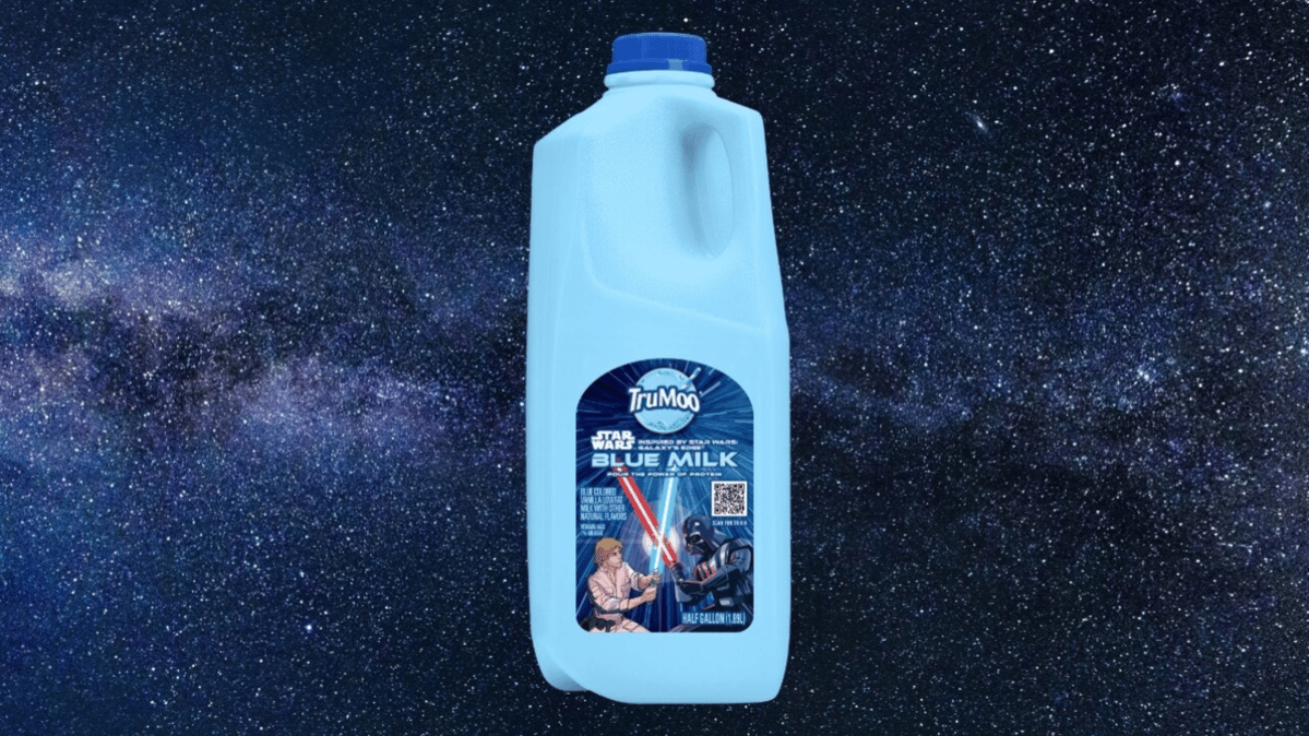 Explore the Galaxy with a Glass of Star Wars Blue Milk